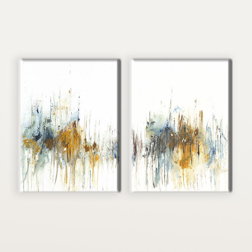 Abstract - Set Of 2 Wall Art NO.0010 | MUR Gallery